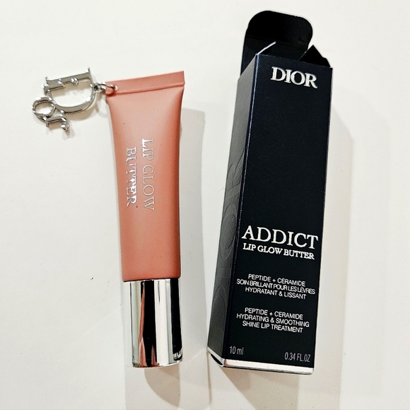 NWT DIOR ADDICT LIP GLOW BUTTER N°103 TOFFEE w/CHARM! – US 8075